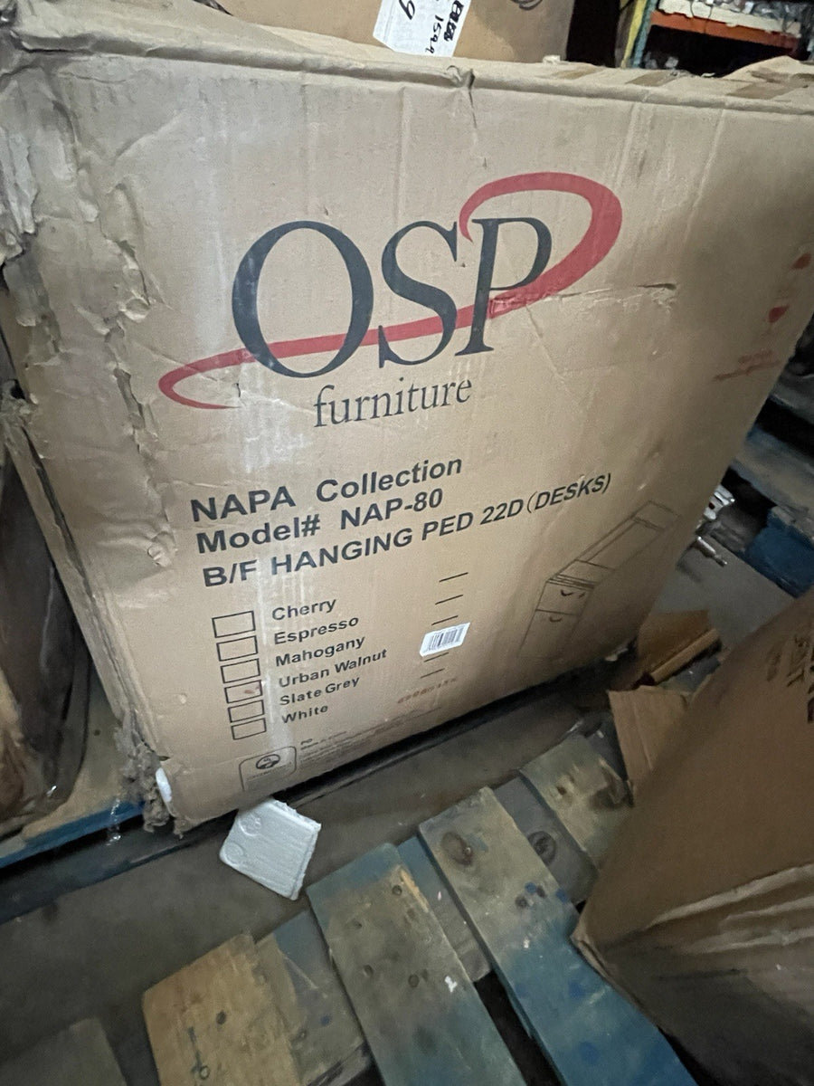 BRAND NEW OSP FURNITURE NAPA COLLECTION NAP-80 B/F HANGING PED 22D ...
