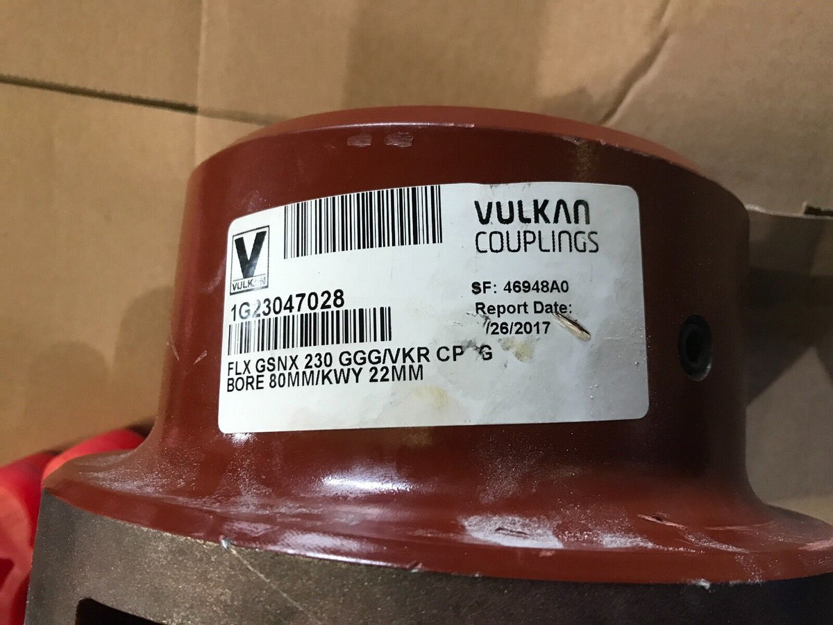 Vulkan flexomax coupling FLEX GSN-230 1G23047028 BORE 80MM KEYWAY 2...