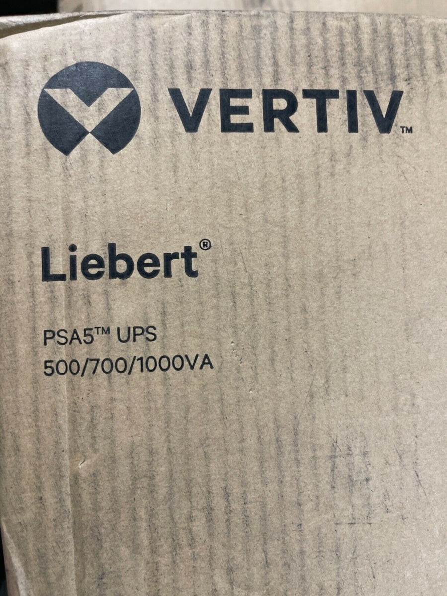 NEW Liebert PSA PSA5-1000MT120 Vertiv PSA5 UPS - 1000VA/600W 120V L...