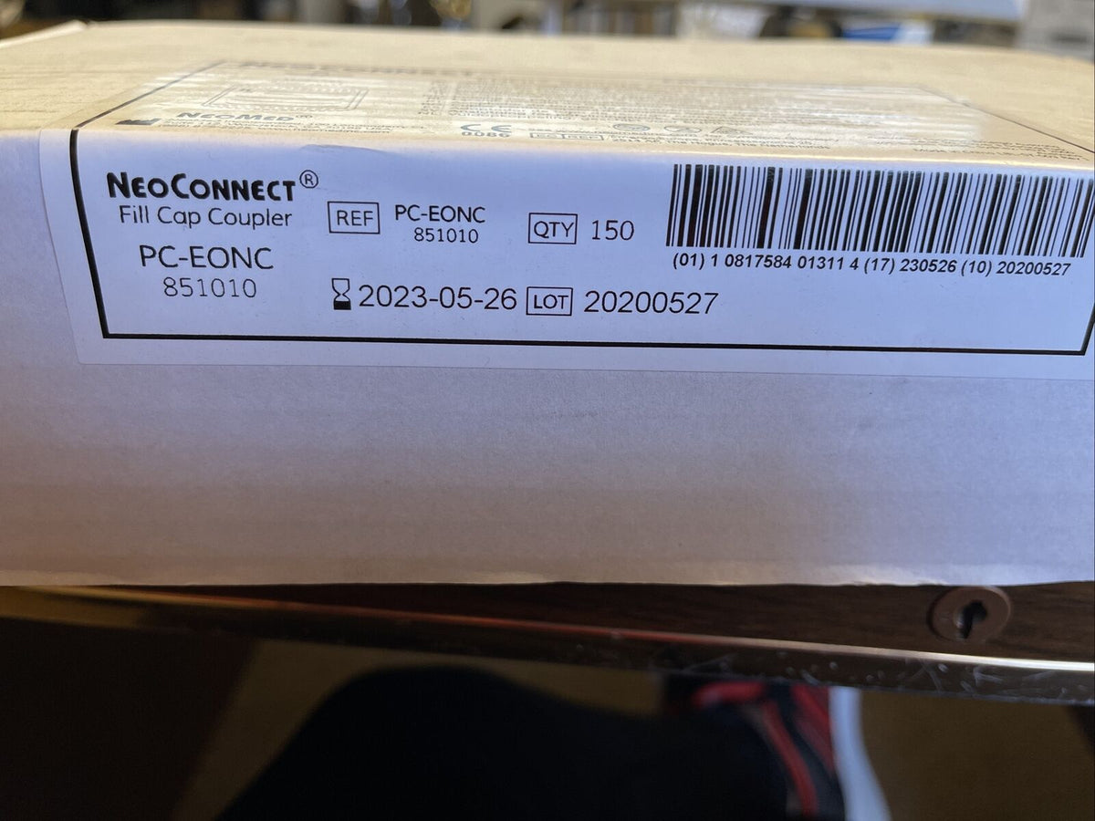 NeoMed NeoConnect ENFit Fill Cap Coupler, PC-EONC, 851010, 150 PC B... NeoMed NeoConnect ENFit Fill Cap Coupler, PC-EONC, 851010, 150 PC B...