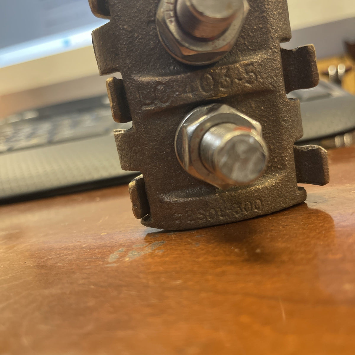 Anderson LC4035 2 Bolt 1/2" Dia Parallel Groove Connector *FRE...