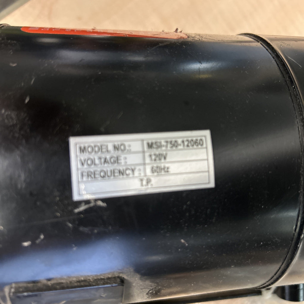 MODEL SFSI-750SW 120VAC 2.4 AMPS 60HZ SHOP FAN MOTOR MSI-750-12060 ...