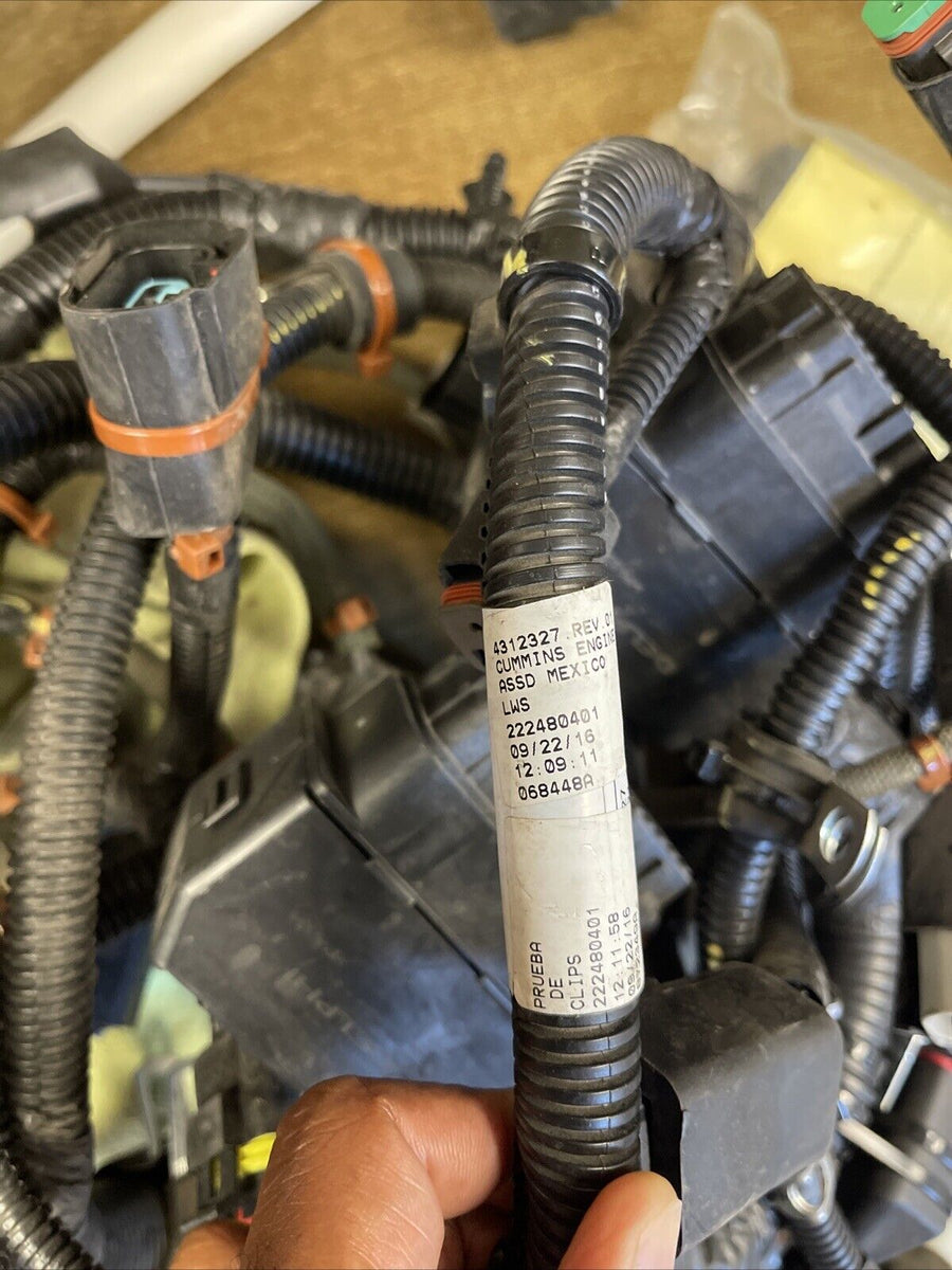 GENUINE CUMMINS -WIRING HARNESS 4312327 by ,ETR CNT MDL WRG *FREE S...