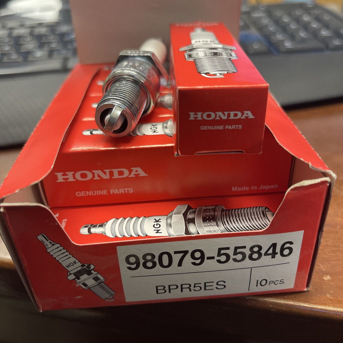 GENUINE Honda (5-Pack) Spark Plugs - 98079-55846 *FREE SHIPPING*