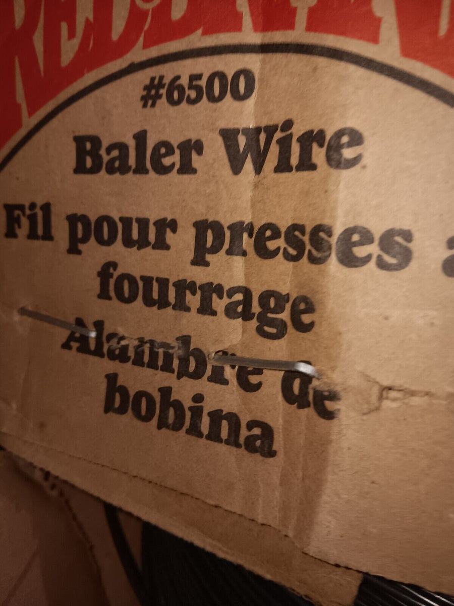 New Red Brand 6,500 ft. Baler Wire, SHIPS FREE | Mega Mart Warehouse