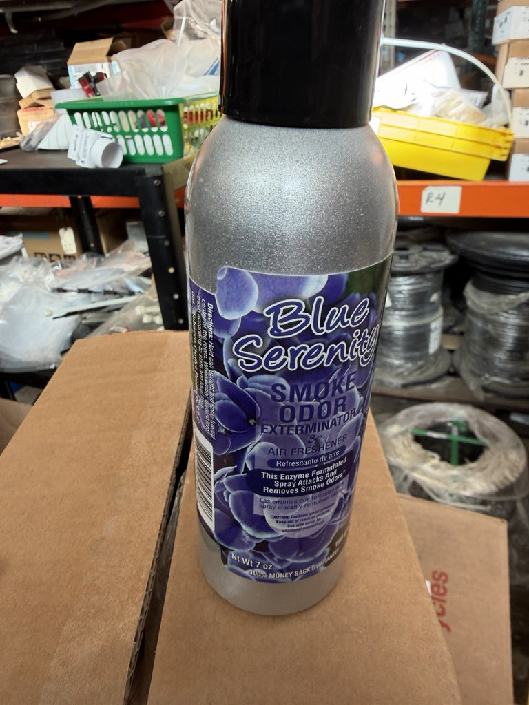 Smoke Odor Exterminator 7oz Large Spray, Blue Serenity CASE OF 12