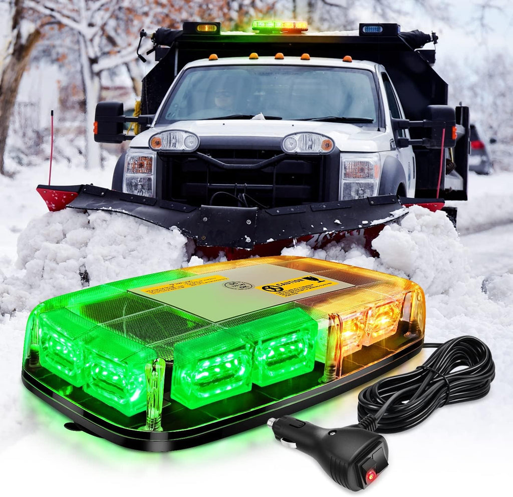 Nilight 12 Inch Roof Top Strobe Lights 48LED Hazard Light Emergency...