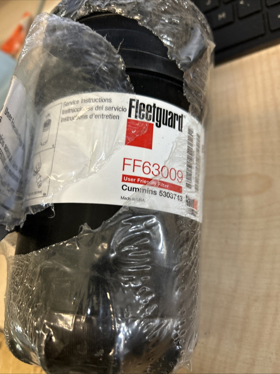 New NOS Genuine Fleetguard Fuel Filter FF63009 Cummins B L Engines ...