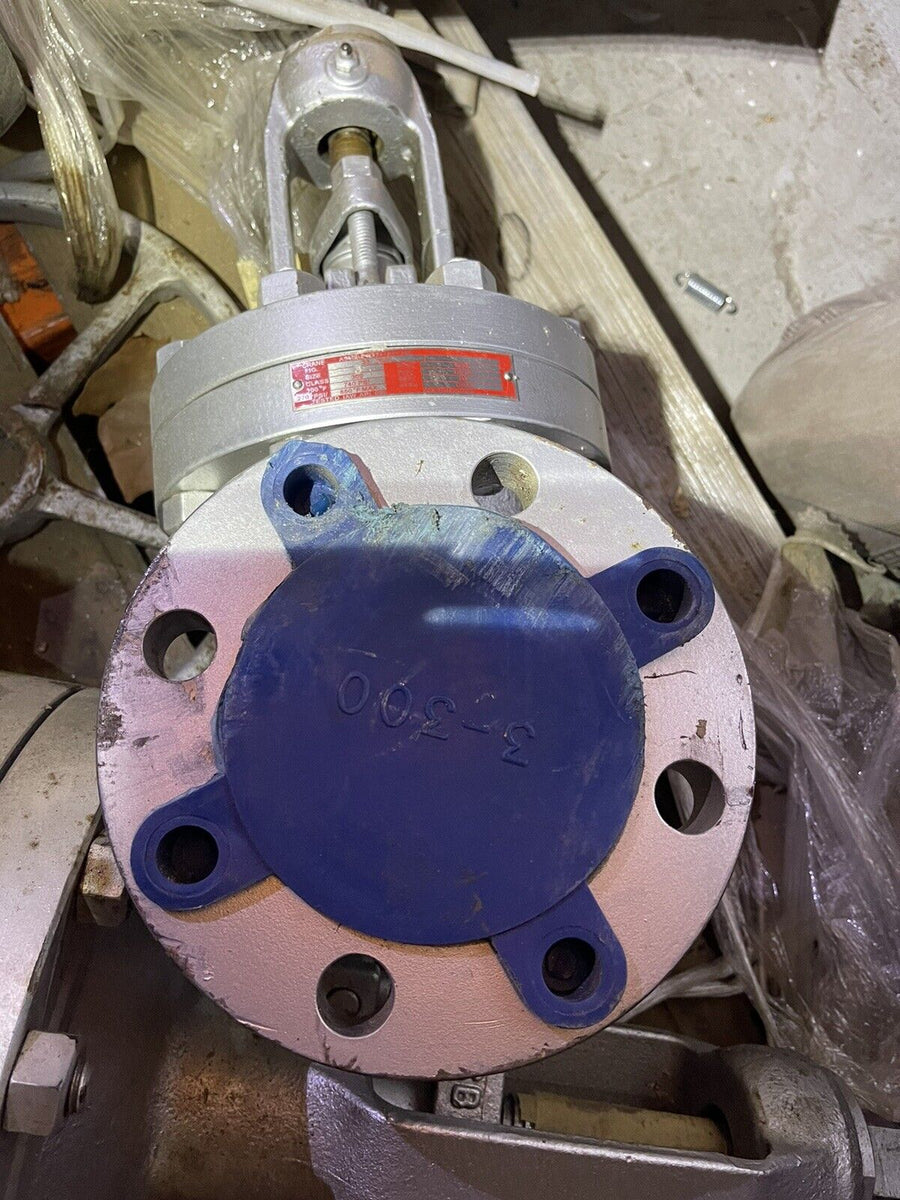 NEW- CRANE C47 GATE VALVE WCB CLASS 300 J35 CR13 HF B16.34 / API 60...