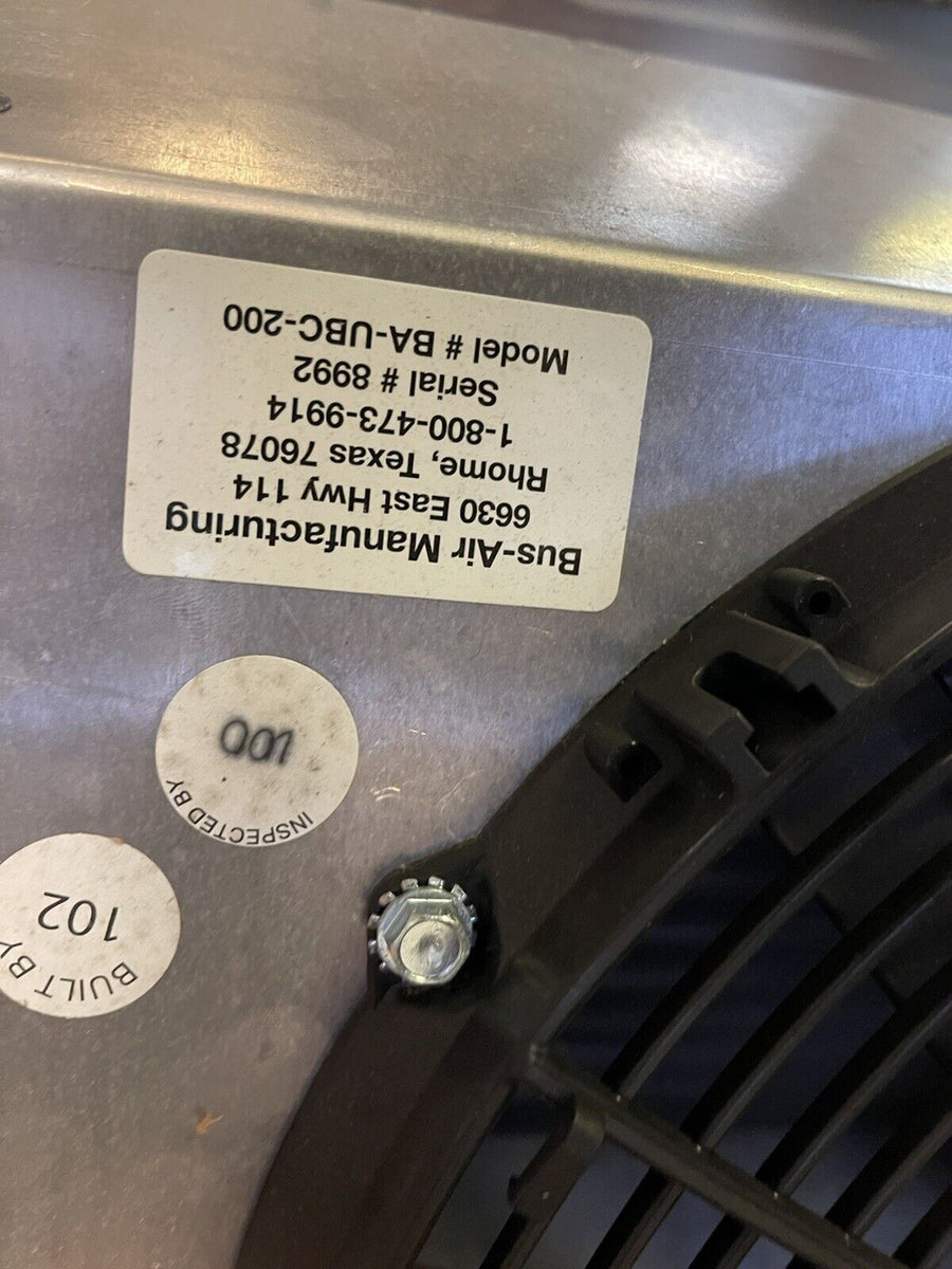 BRAND NEW BUS-AIR MFG CONDENSER UNIT BA-UBC-200, UBC 200 #8992 *FRE...