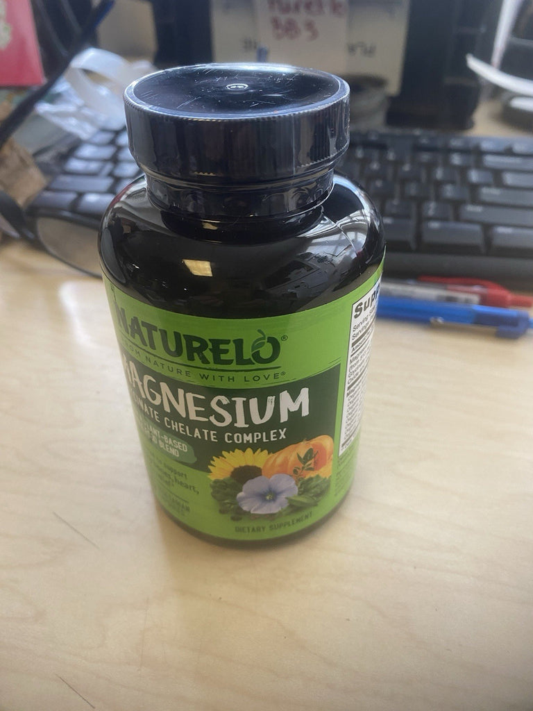 BRAND NEW NATURELO Magnesium Glycinate Chelate Complex - 200 mg - 1...