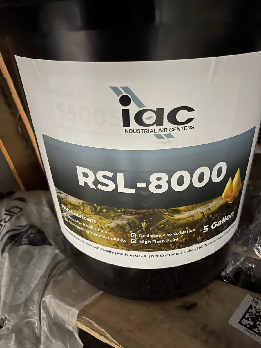 GENUINE Industrial Air Centers 5 Gallon RSL-8000 PAO Lubricant *FRE...