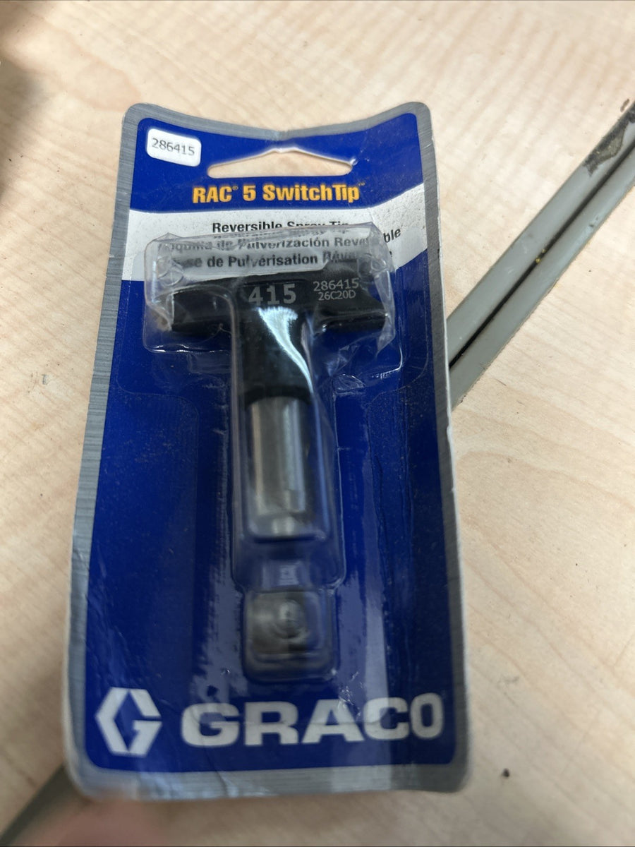 Graco RAC 5 286415 Switch Tip Reversible 4050 PSI Max for Airless S...