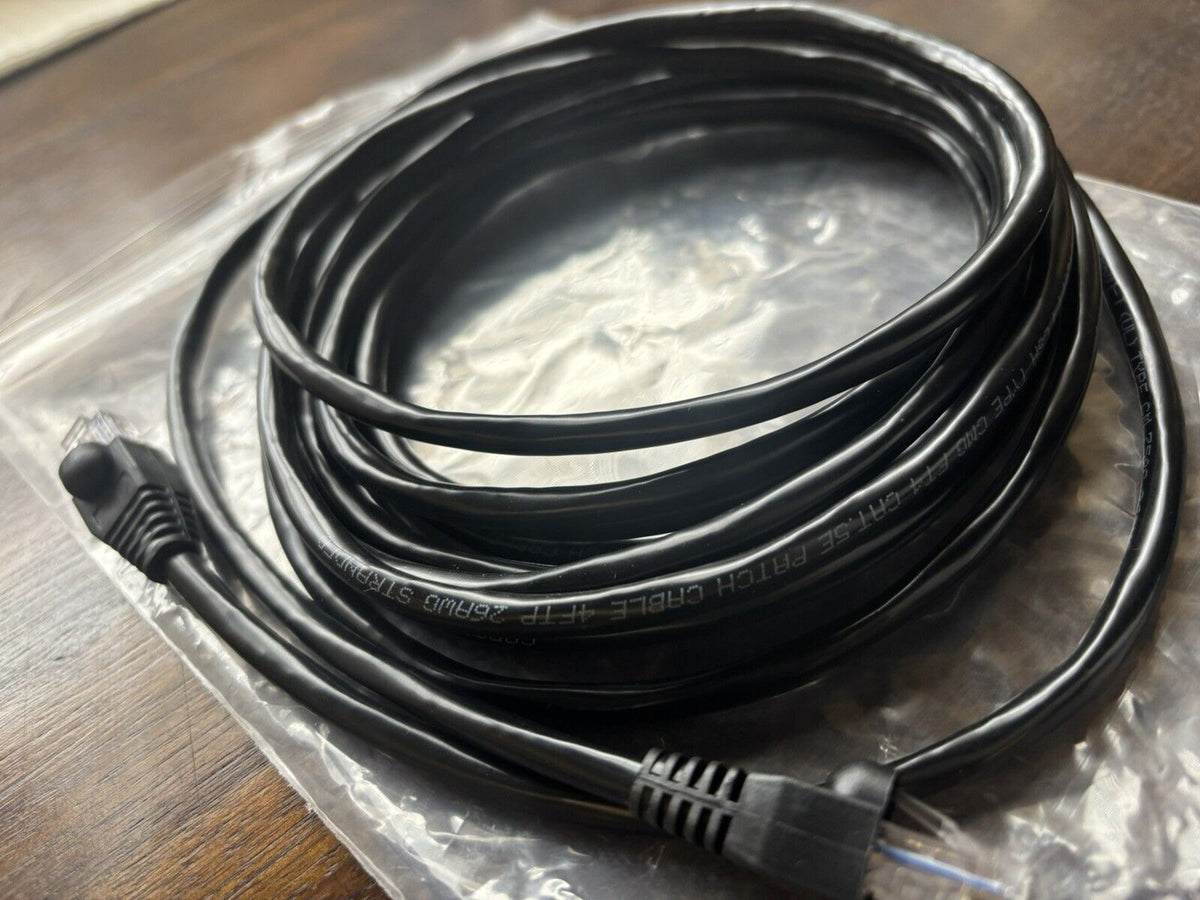NEW Ethernet Cable E188601 Type CM 75 26AWG/4PRS 26ft LONG *FREE SH...
