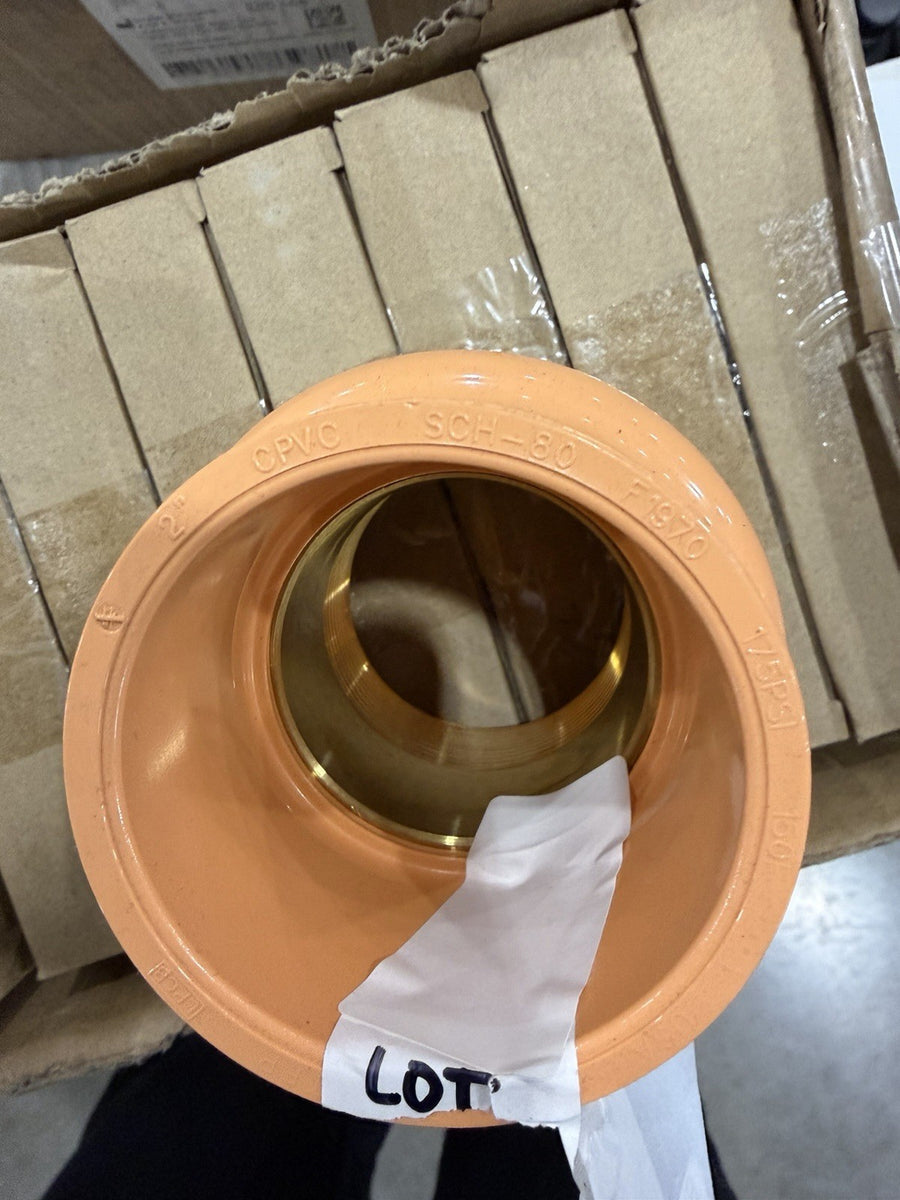 NEW BLAZEMASTER CPVC FIRE PROTECTION 2" PIPE FITTING, SCH-80,