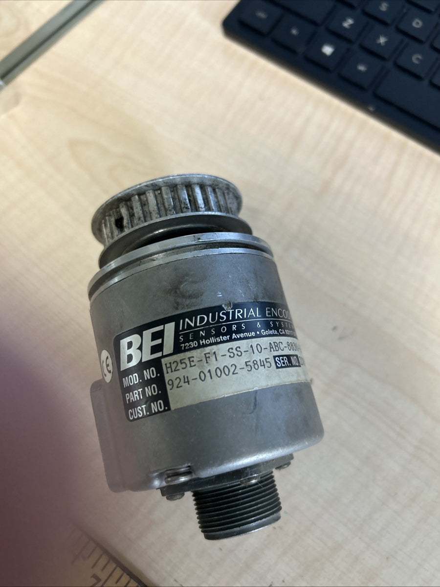 BEI DUNCAN 924-01002-5845 ROTARY ENCODER 5VDC 7PIN, NEW OLD STOCK