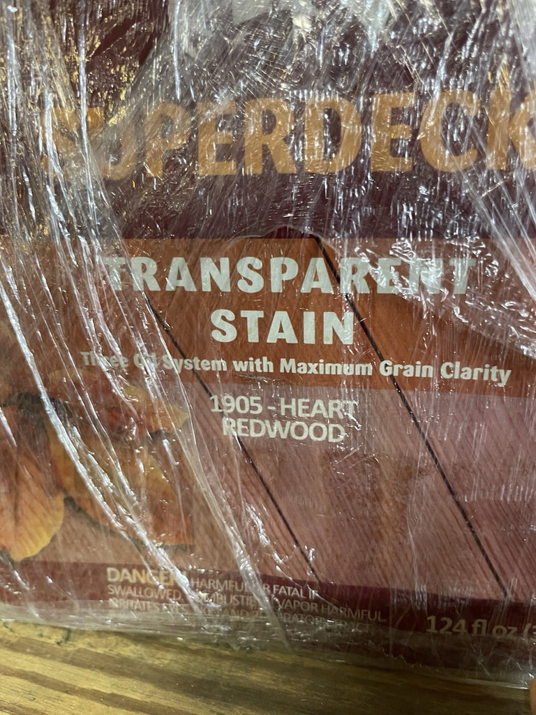 Sherwin Williams Transparent Stain 1905 - Heart Redwood, 124 FL OZ ...