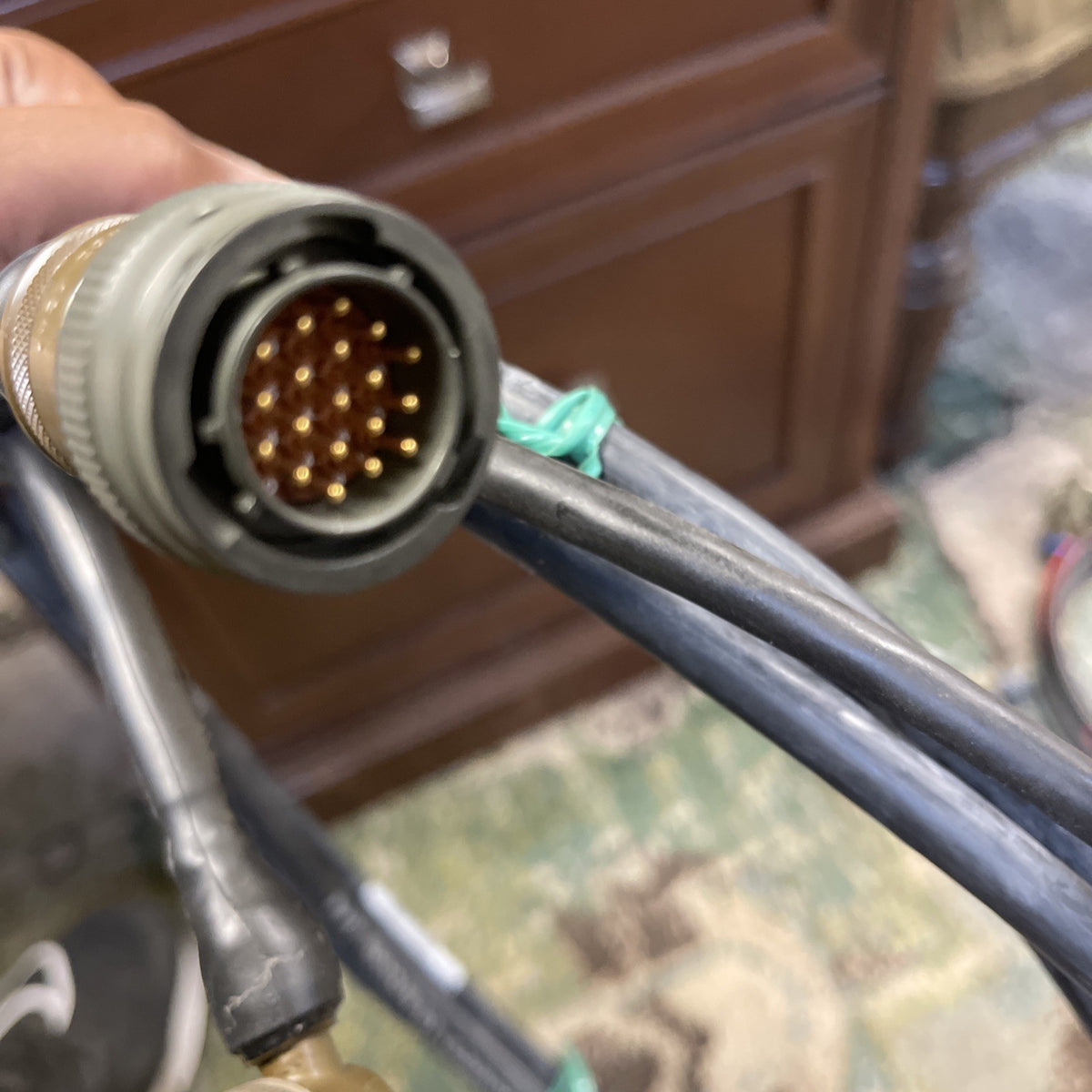 NEW Power Cable / Transceiver J-1 Military Radio Equipment, 1REW7-1...