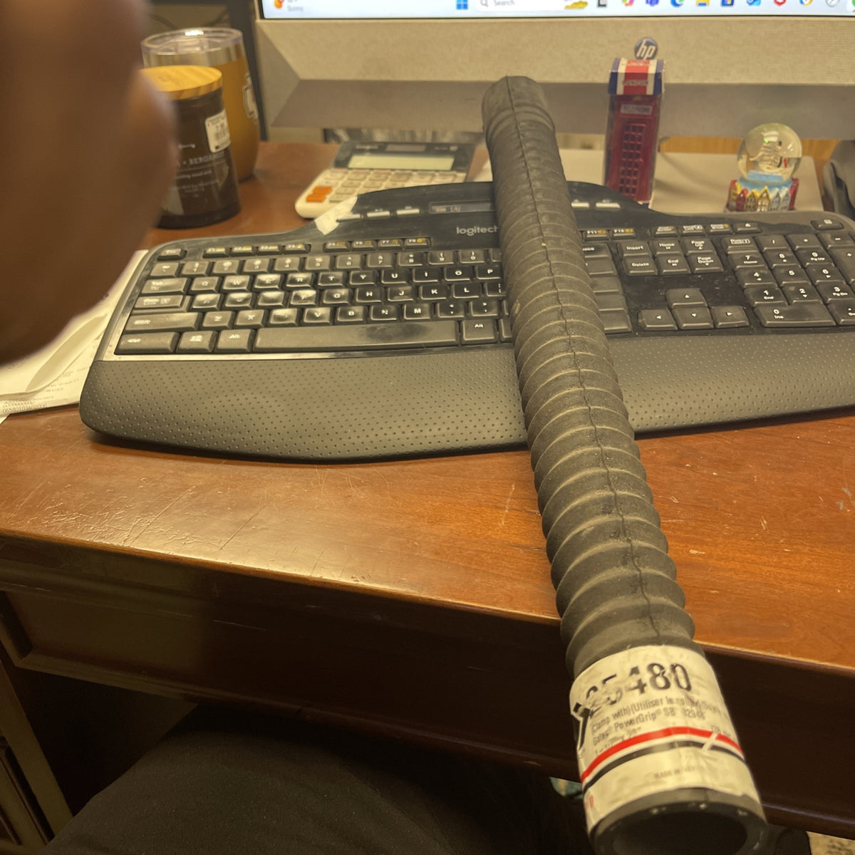 GATES OEM Upper Radiator Hose Flexible 1-1/2” ID x 20” Long Coolant...