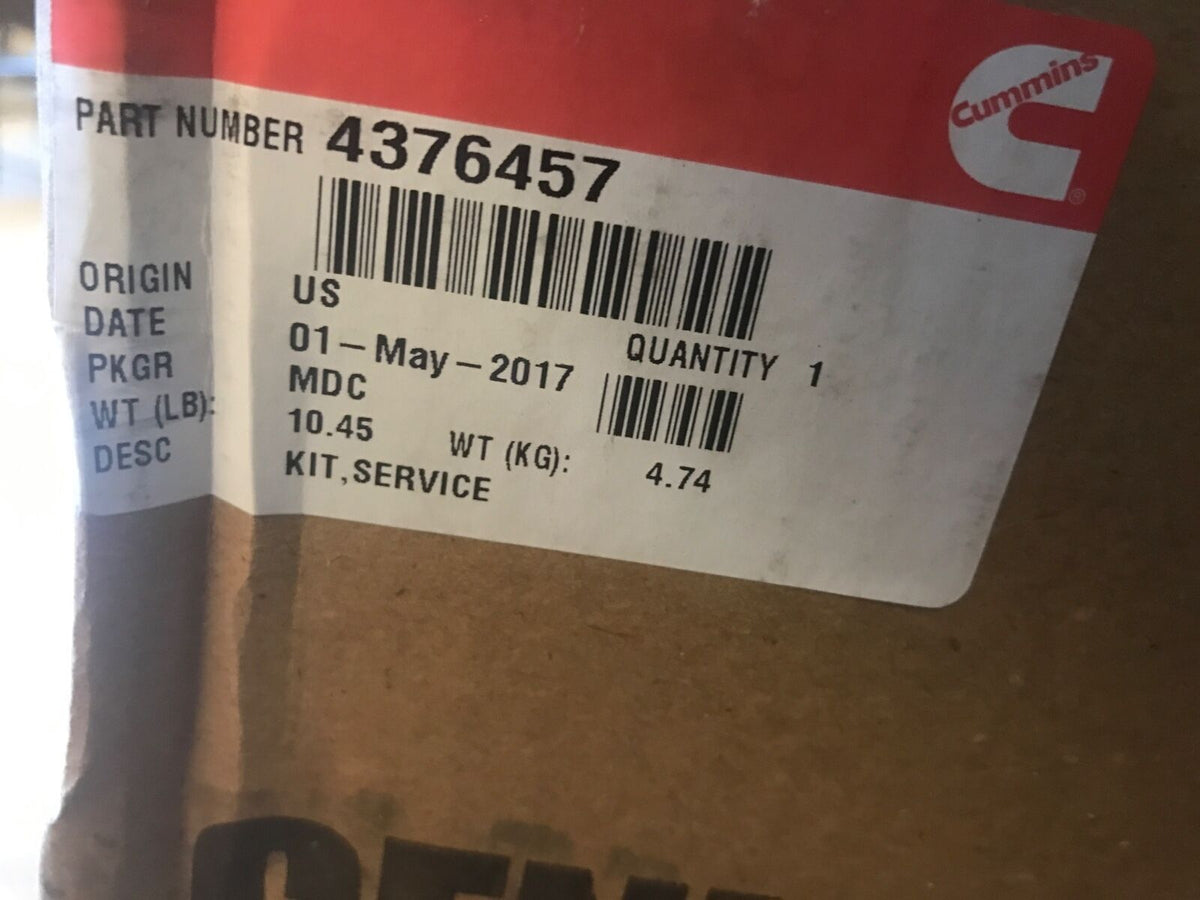 4376457 Véritable OEM CUMMINS Service Kit | Mega Mart Warehouse