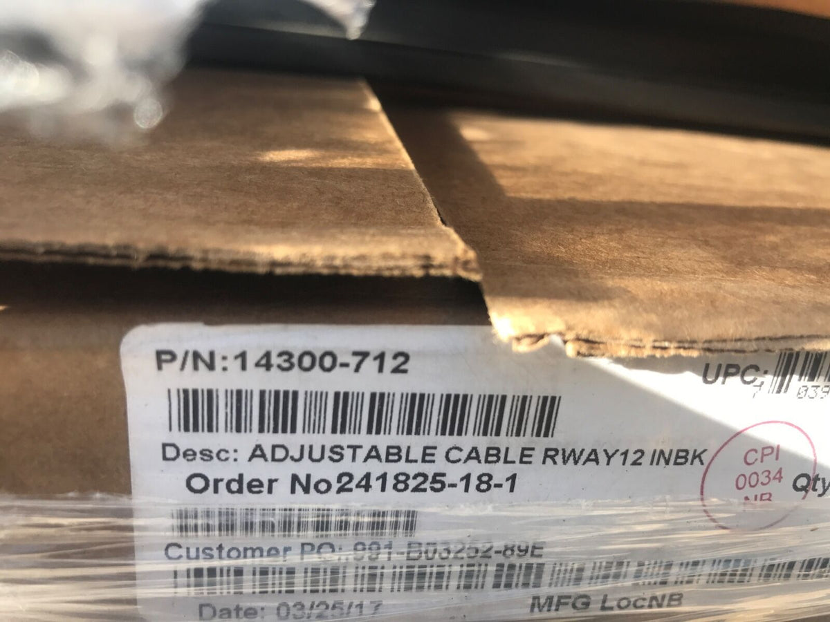 10 Chatsworth Products Inc. 14300-712 Chatsworth Adjustable Ladder ...