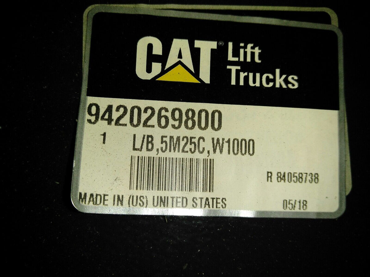 NEW OEM CAT FORKLIFT L/B, 5M25C, W1000 | Mega Mart Warehouse