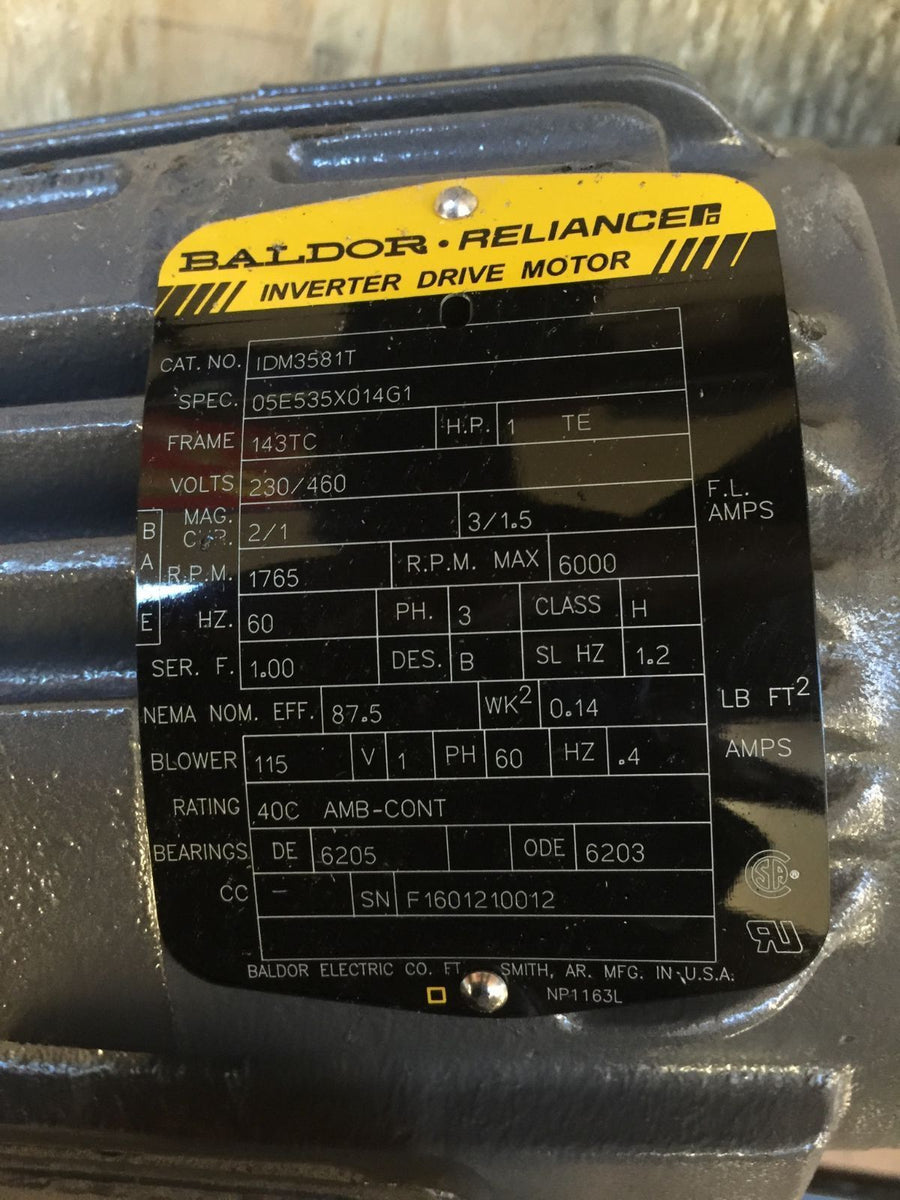 Sew Eurodrive BALDOR R57 AM143 1765/15 RPM Gang Reduzierer Neu 260/...