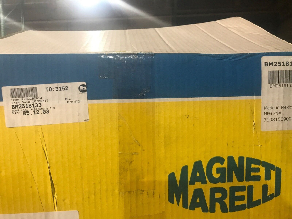 Magneti Marelli BM2518133 - Lado Derecho Repuesto Faro Lente Y Vivi...