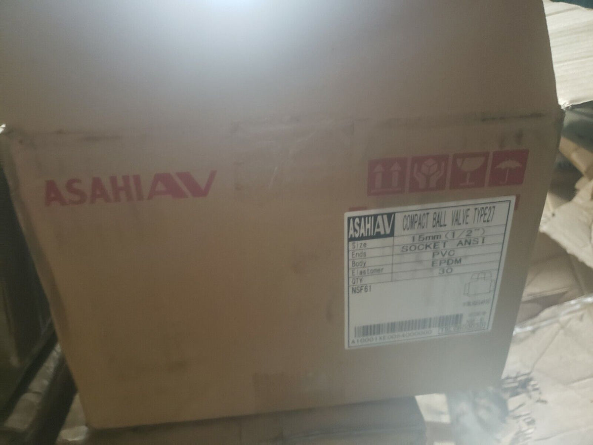ASAHI AV Compact Ball Valve type 27, 15mm, ANSI, Socket type, V7BLV...
