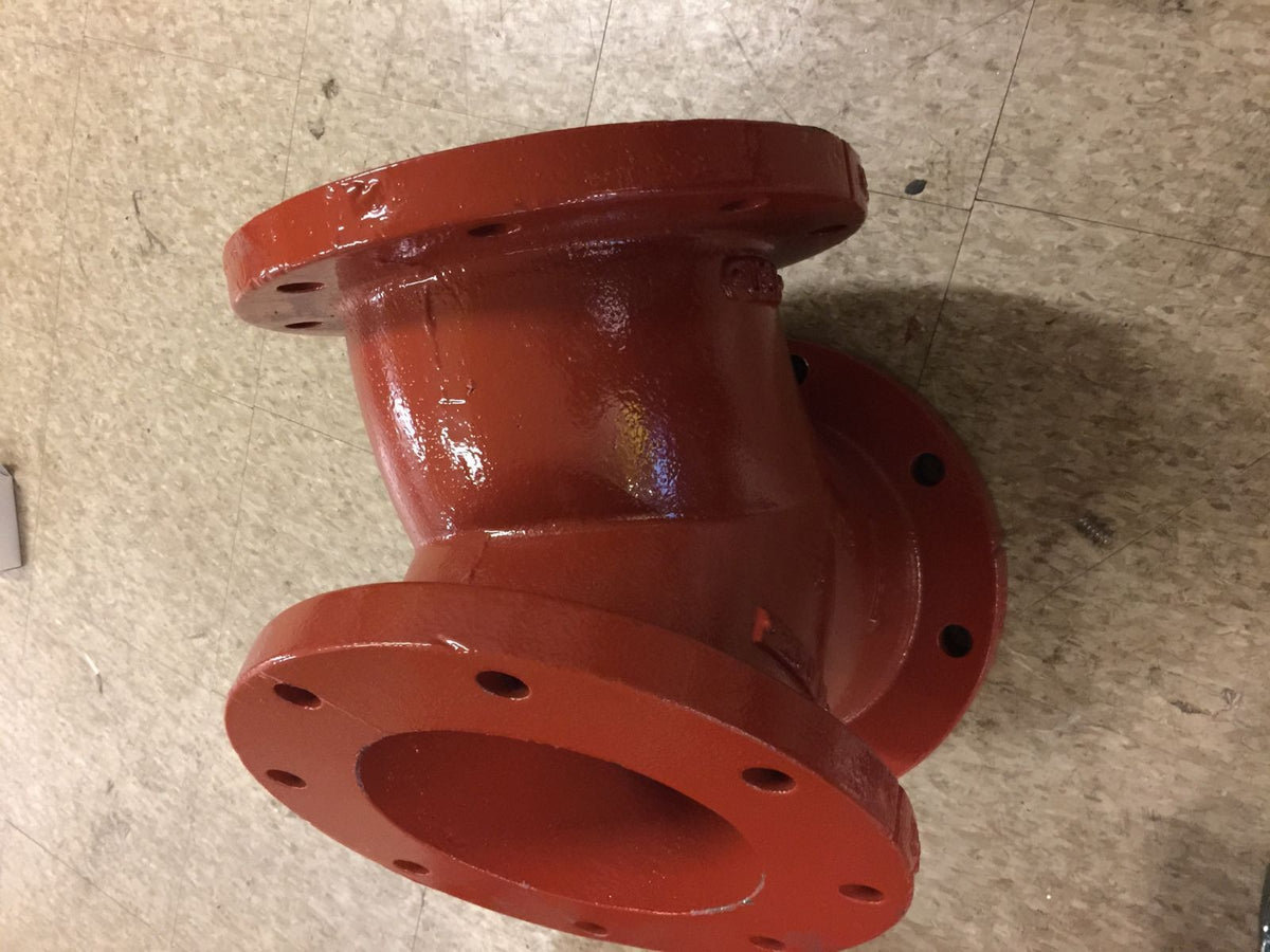 TYLER 250 125 DI 12515 8" TRUE WYE Ductile Iron Galvanized | M...