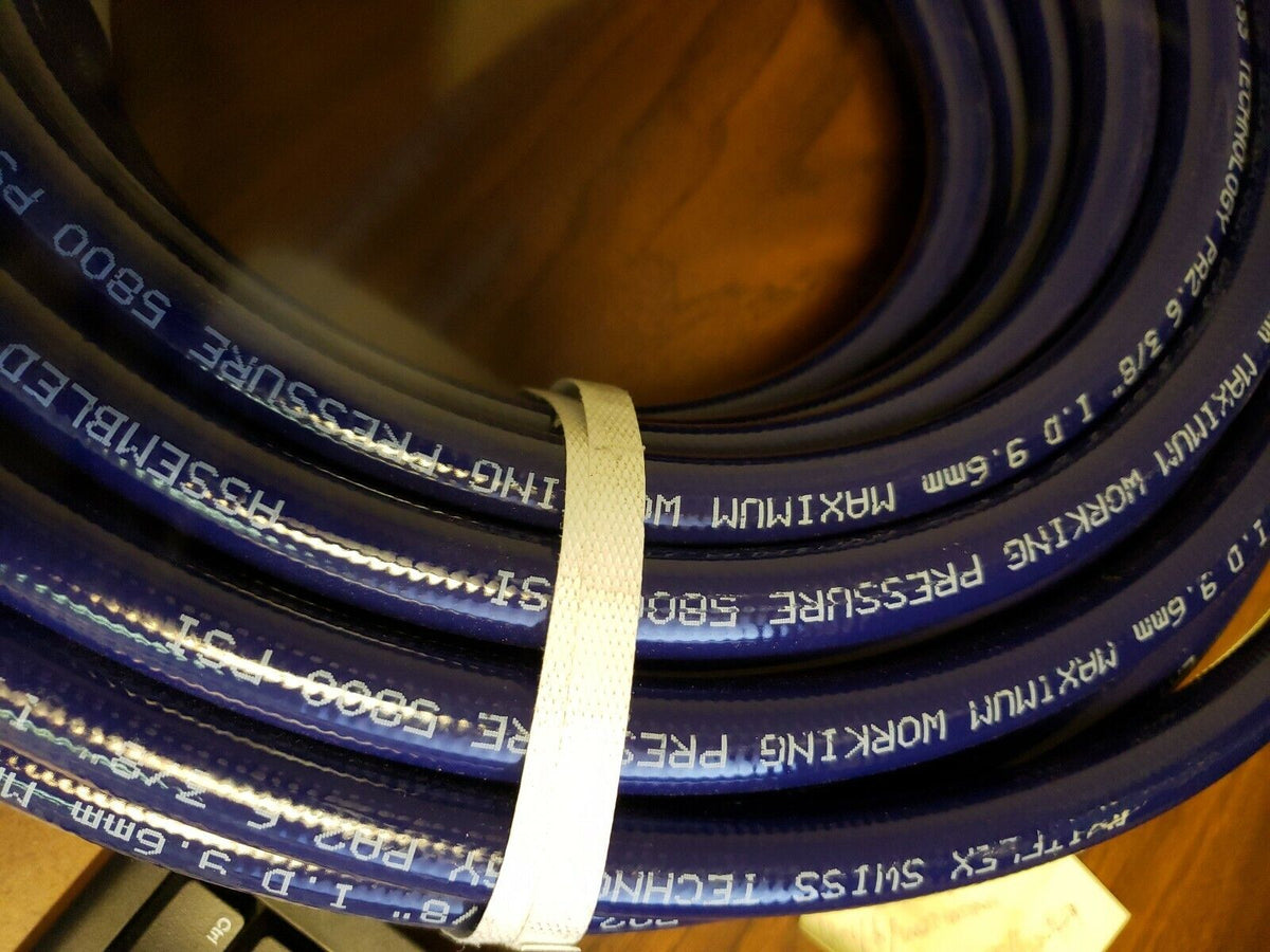 GENUINE EXITFLEX SWISS TECH MAX PRESSURE HOSE 100 FT, 5800 PSI, 3/8...