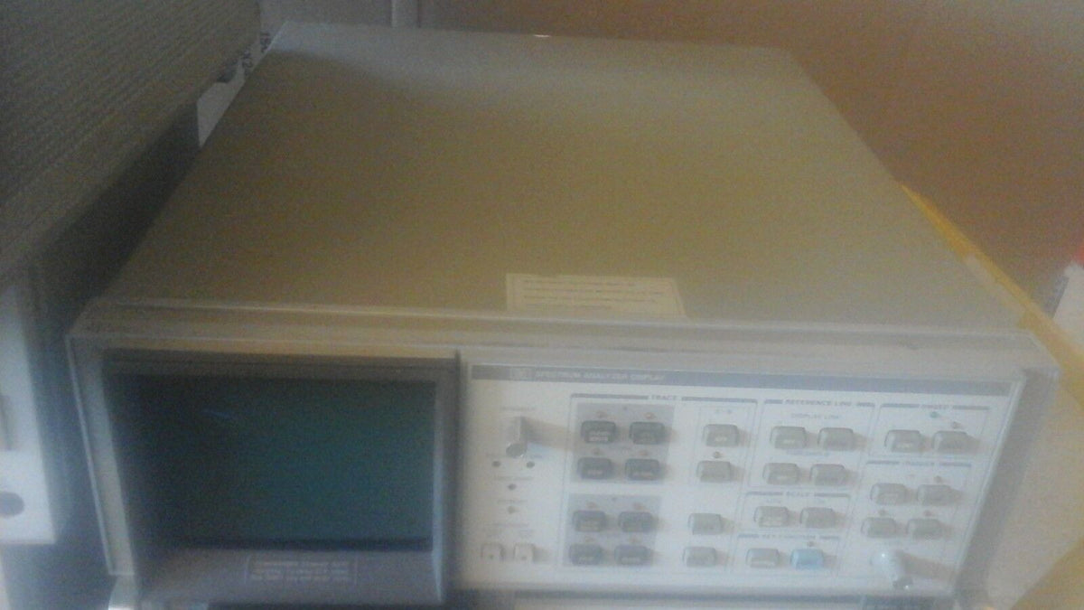 HP 85662A spectrum analyzer display Panel Frontal Montaje | Mega Ma...