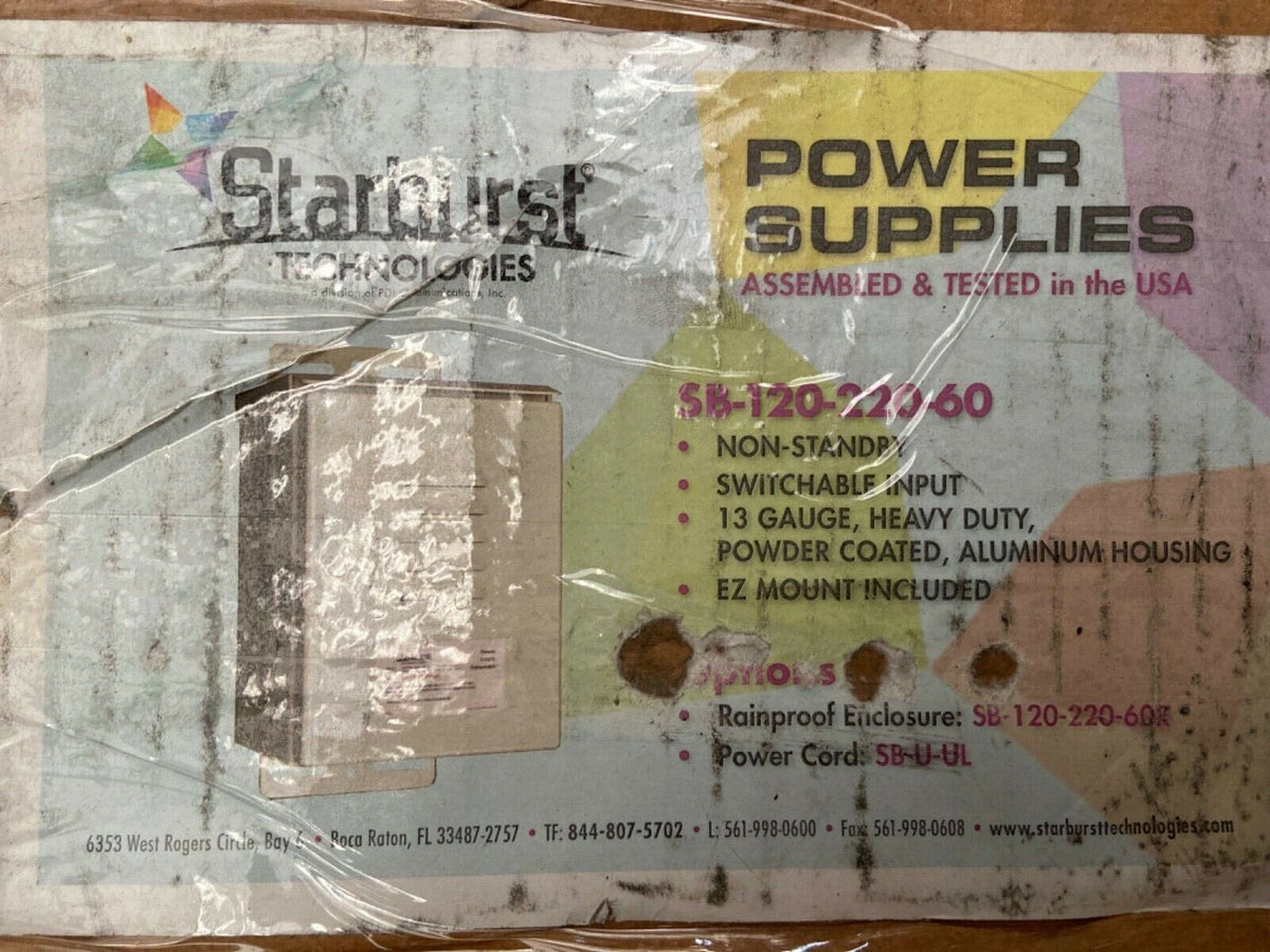 NEW SB-120-220-50 Broadband Non Standby Power Supply 60Hz | Mega Ma...