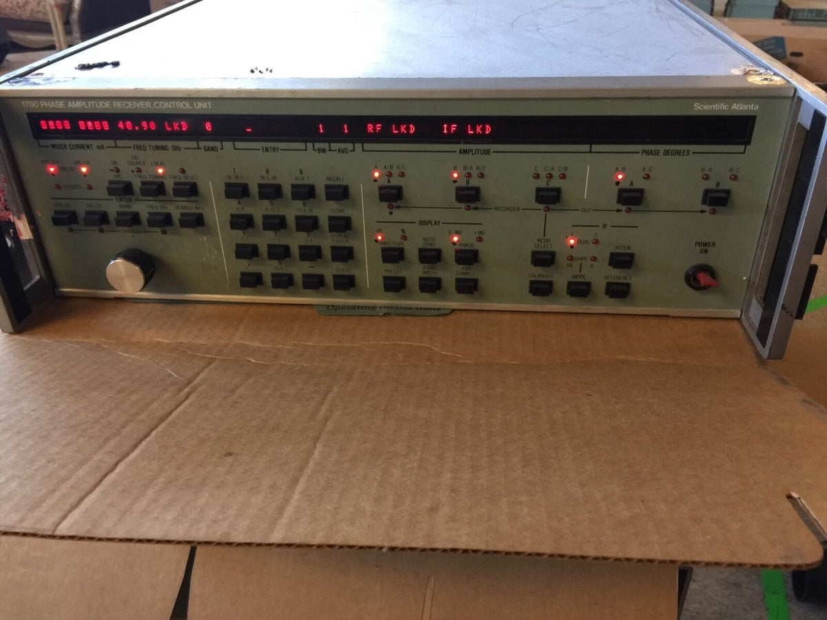 SCIENTIFIC ATLANTA MODEL# 1780 PHASE AMPLITUDE RECEIVER CONTROL UNI...