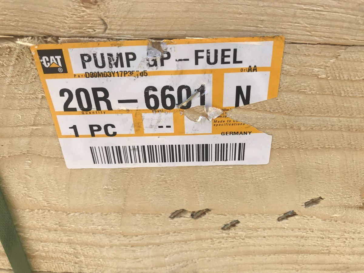 NEW GENUINE OEM CAT CATERPILLAR 20R-6601 N FUEL PUMP GP | Mega Mart...