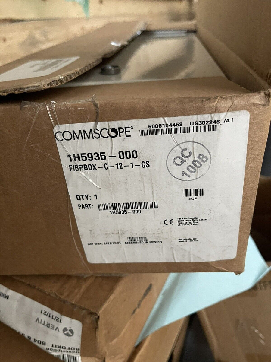 NEW COMMSCOPE 1H5935-000 FIBERBOX **SHIPS FREE** | Mega Mart Warehouse