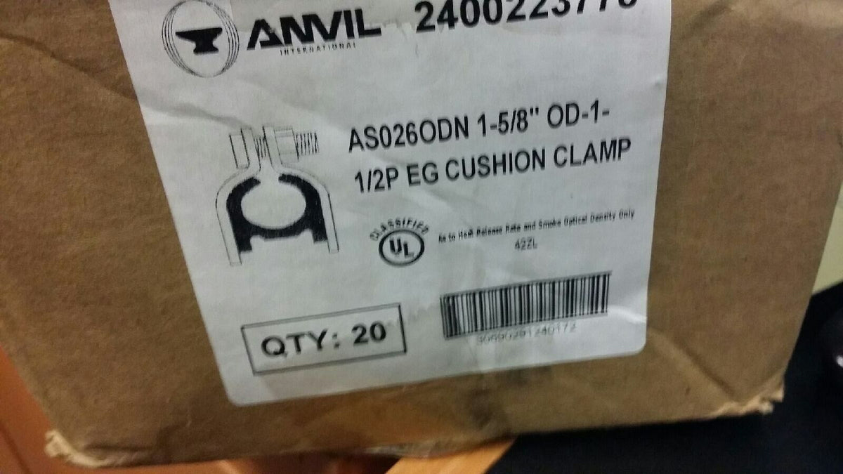 NEW Anvil International 2400223778 1-5/8 OD CUSHION CLAMP ASSEMBLY ...