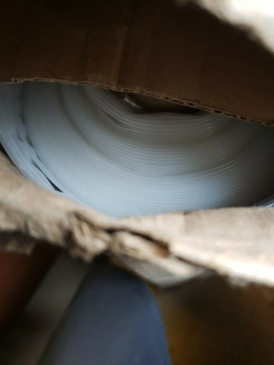 20' x 50' x .004 mil Clear Poly Sheeting Plastic Roll | Meg...