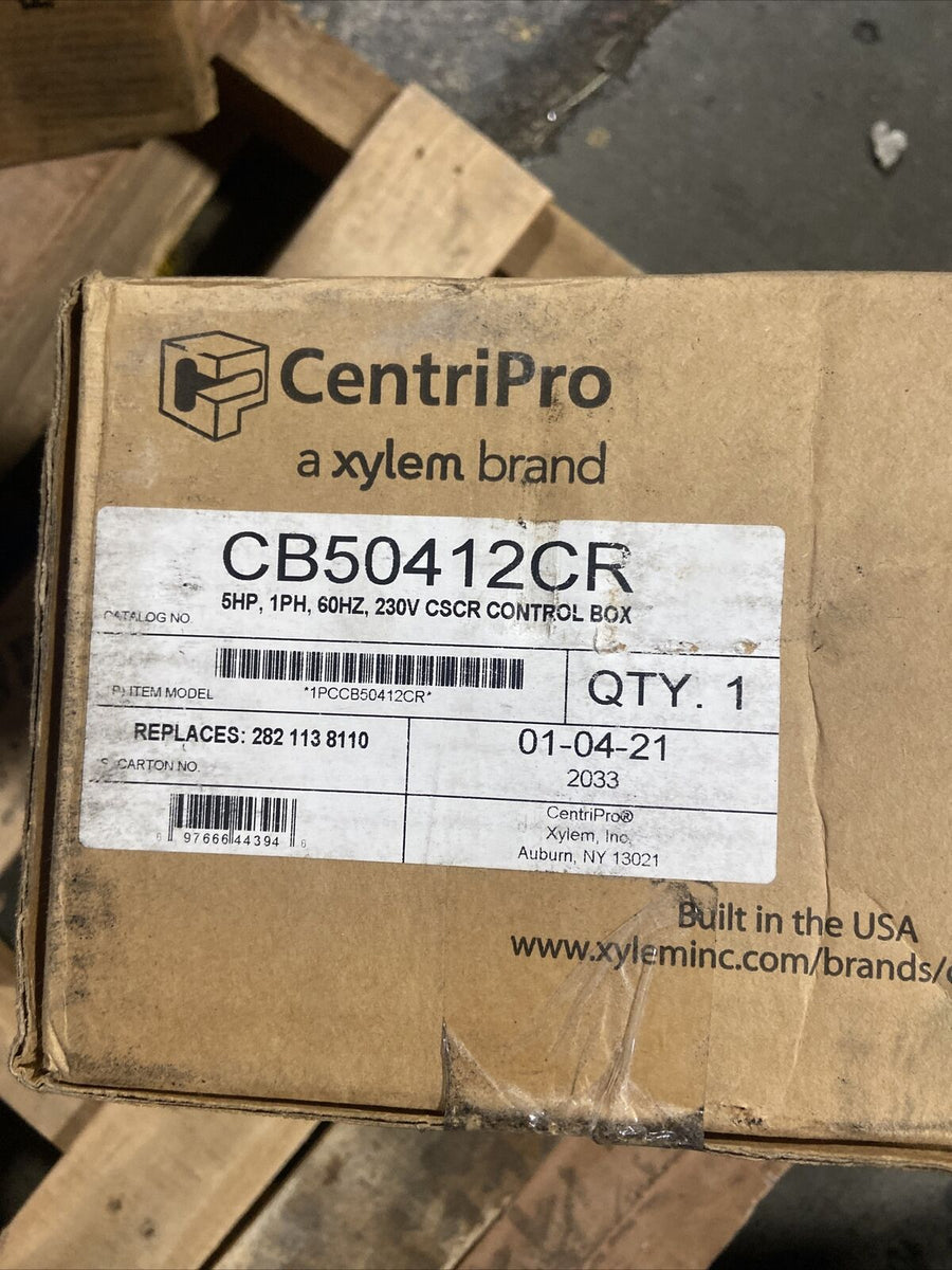 Goulds CB50412CR 5HP CSCR Control Box 230V | Mega Mart Warehouse