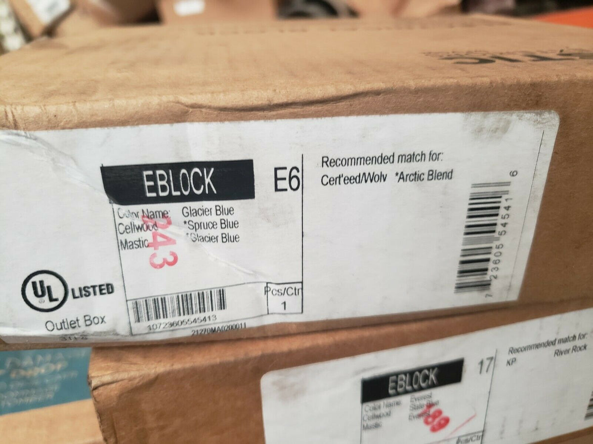 Mastic Home Exteriors EBLOCK E6 UL Electrical Mounting Block | Mega...