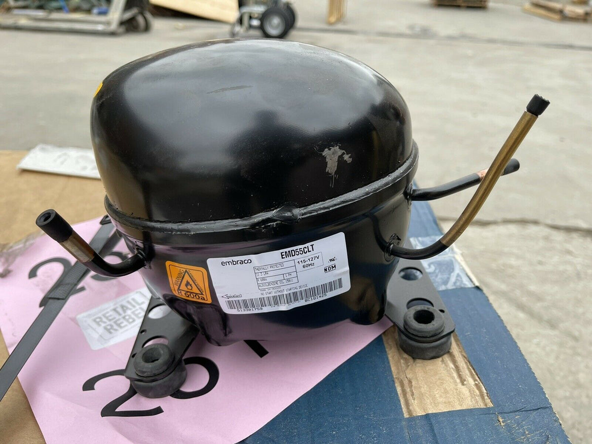 NEW EMBRACO Whirlpool Refrigerator Compressor EMD55CLT R600A **FREE...