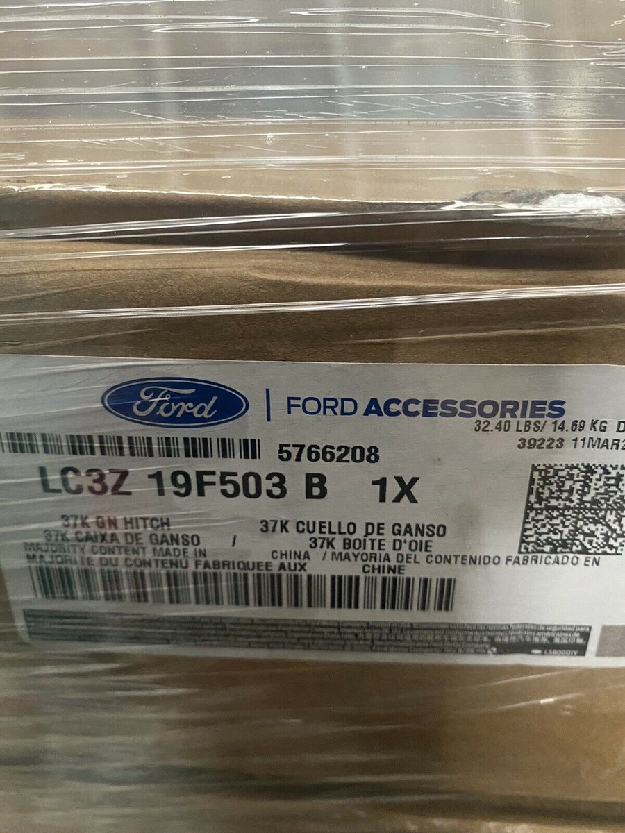NEW Genuine OEM Ford Gooseneck Dual Hitch Kit - 37K LC3Z-19F503-B