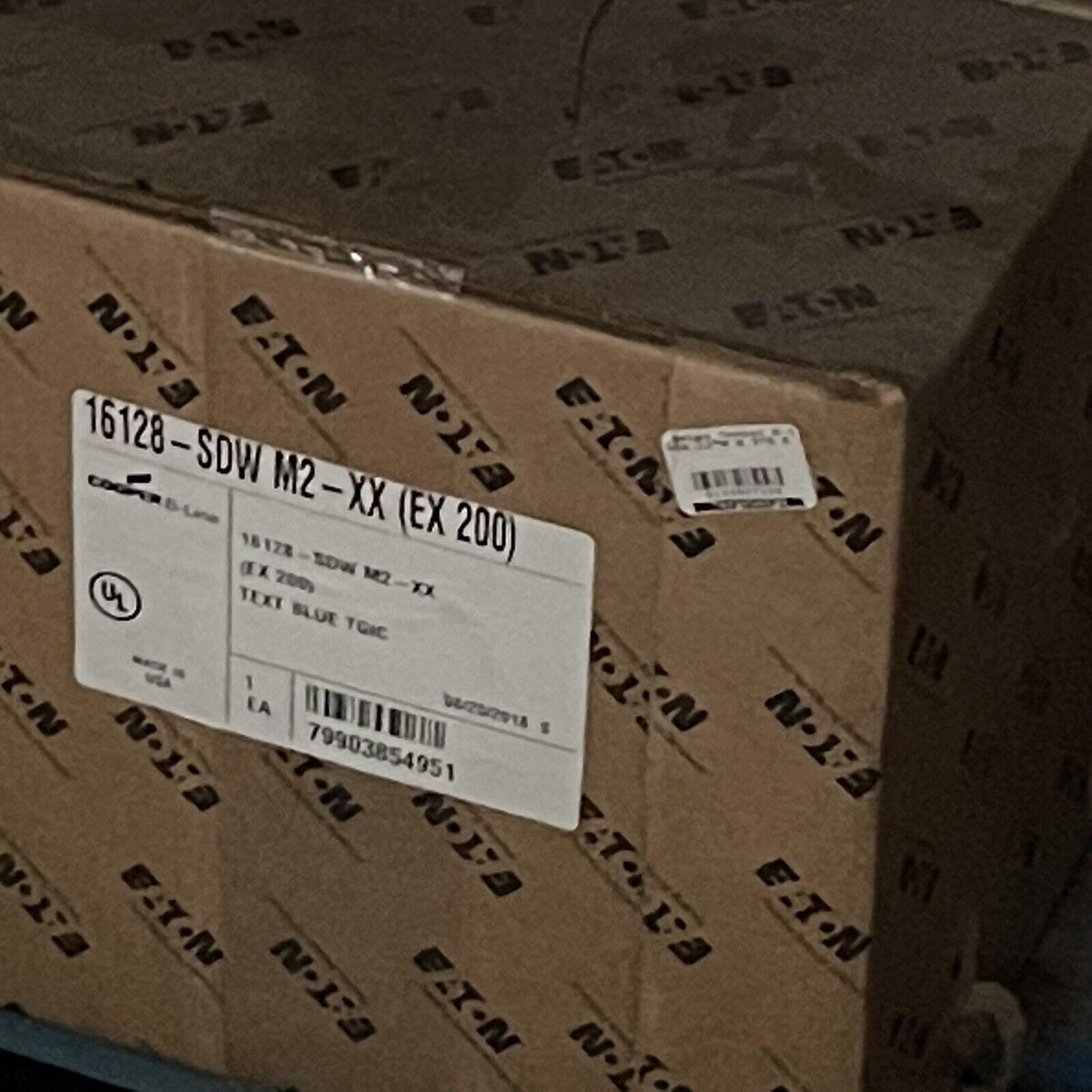 EATON 16128-SDW Wall Mounted Panel Enclosure, 16" x 12" x...