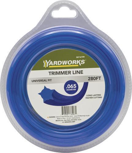 Yardworks .065" x 282' Shaped Replacement Trimmer Line Spo...