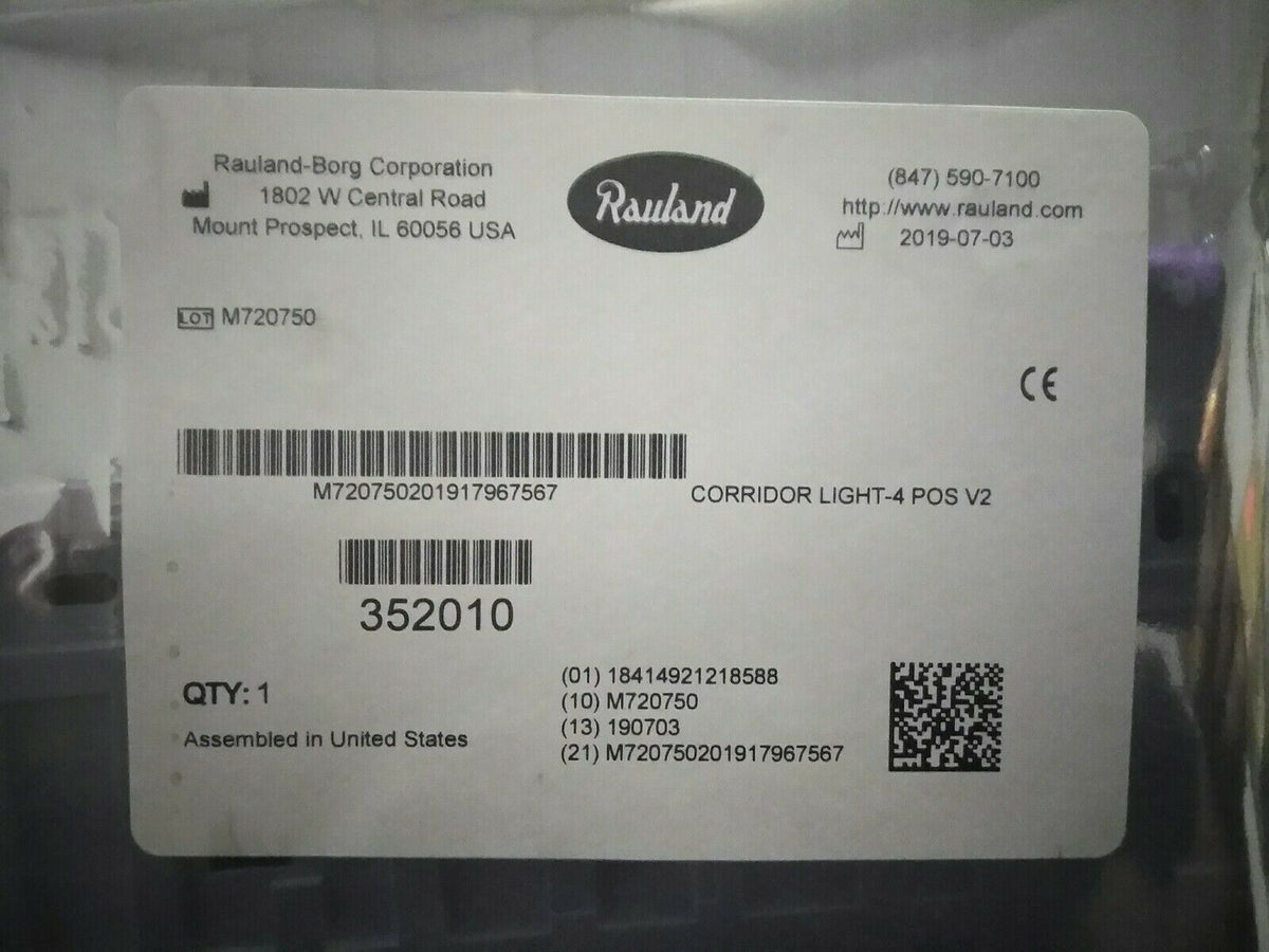 NEW RAULAND CORRIDOR LIGHT- 4 POS V2 352010 | Mega Mart Warehouse