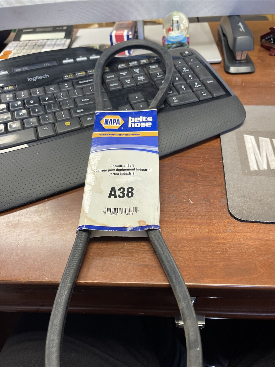 GENUINE NAPA GATES Industrial A/C Belt A38 1/2” x 40” **FREE SHIPPI...