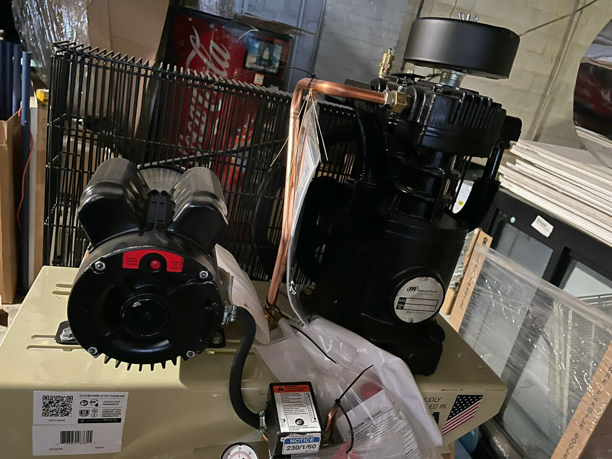 Ingersoll Rand Reciprocating Air Compressor, 80 Gal., 5 HP, TS4N5,
