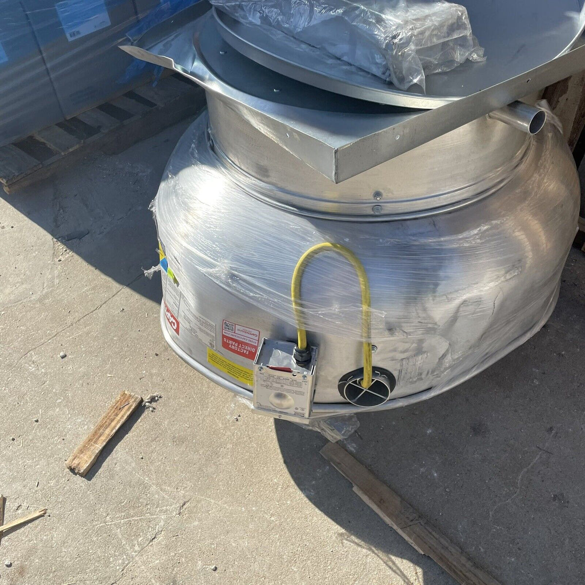 NEW CAPTIVEAIRE DU-HFA, DU180HFA CENTRIFUGAL UPBLAST DIRECT DRIVE F...