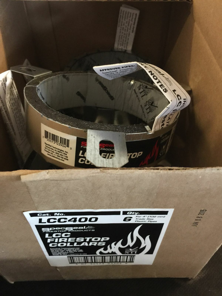 STI LCC400 Pipe Collar, 4 In., For Plastic Pipe | Mega Mart Warehouse