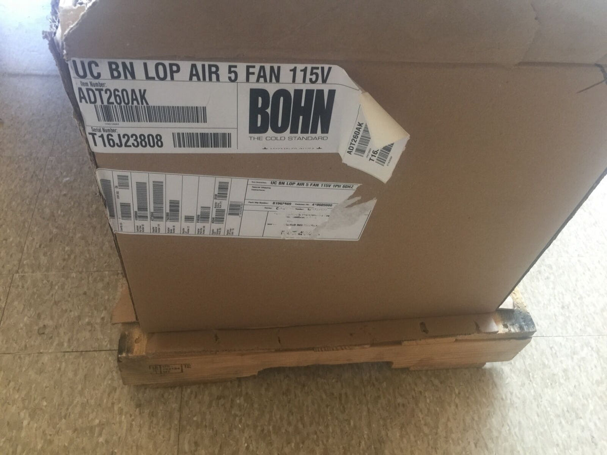 Heatcraft Bohn 5 fan ADT260AK Low Profile Unit Cooler Air Defrost